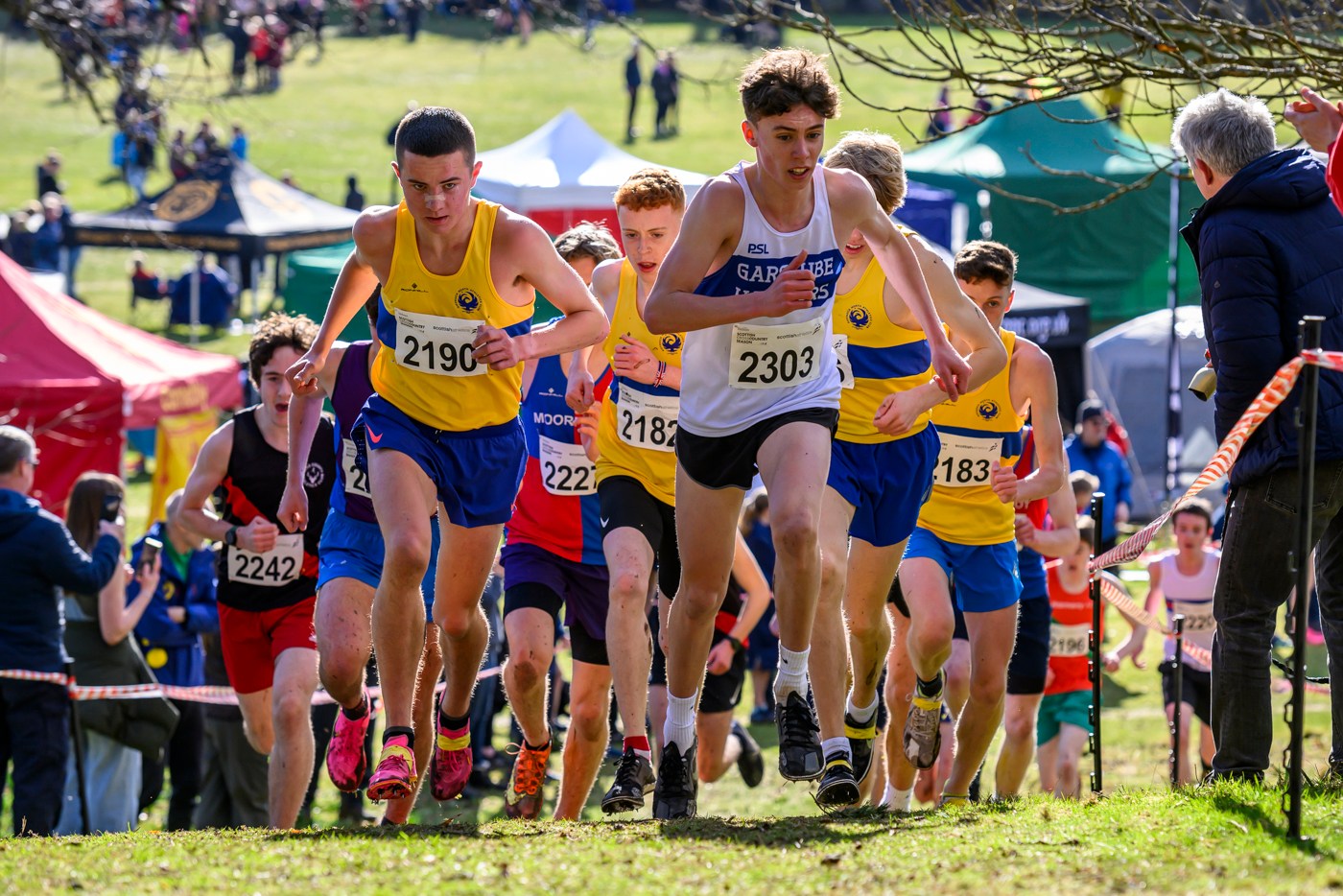 National Cross Country, Falkirk – Giffnock North Athletics Club
