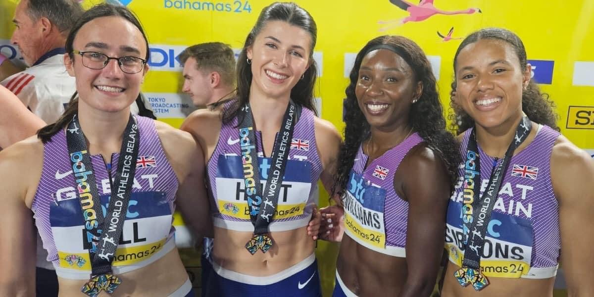 Alyson takes World Relay Bronze Medal – Giffnock North Athletics Club