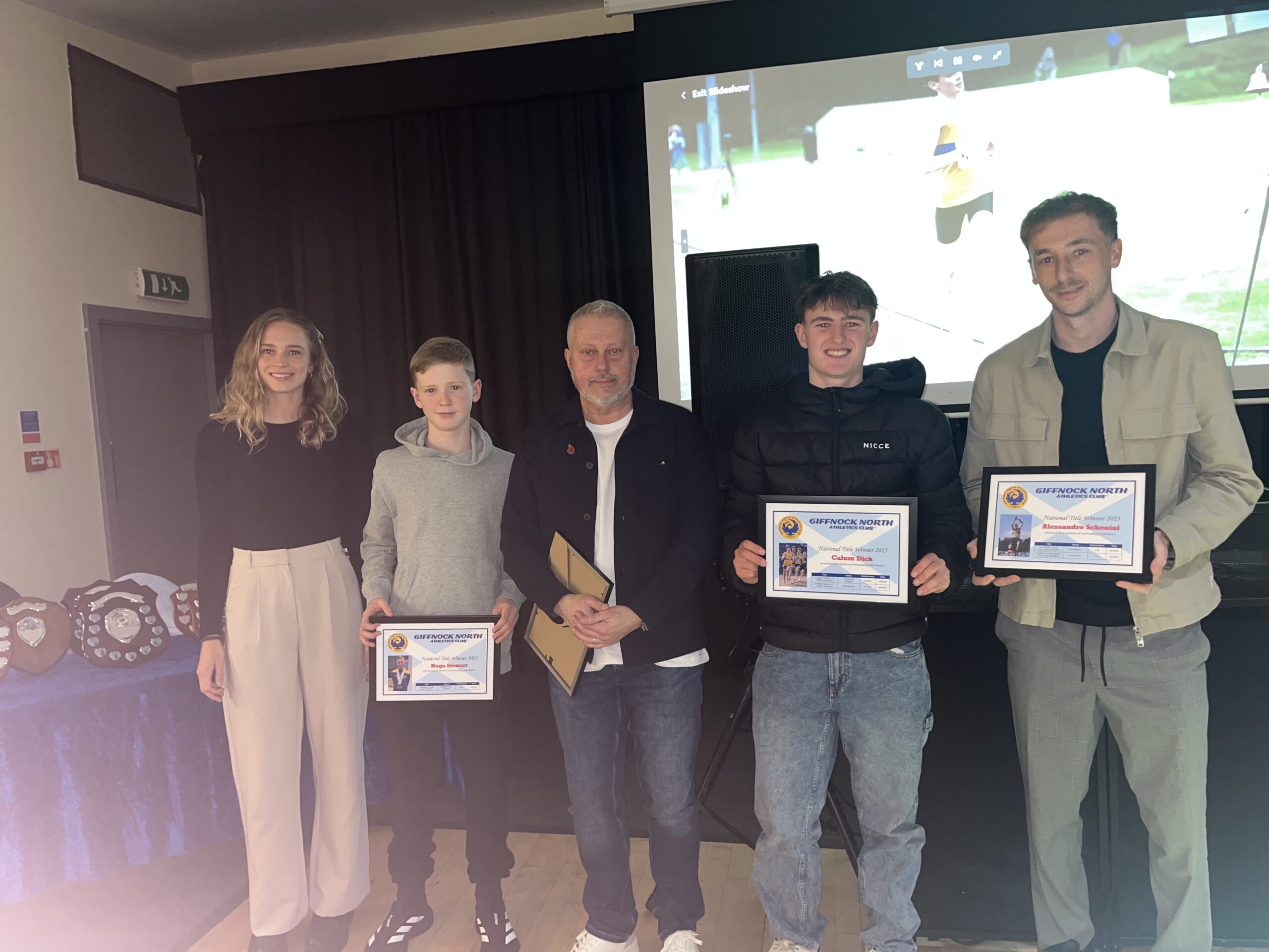 Club Awards Night 2025 – Giffnock North Athletics Club